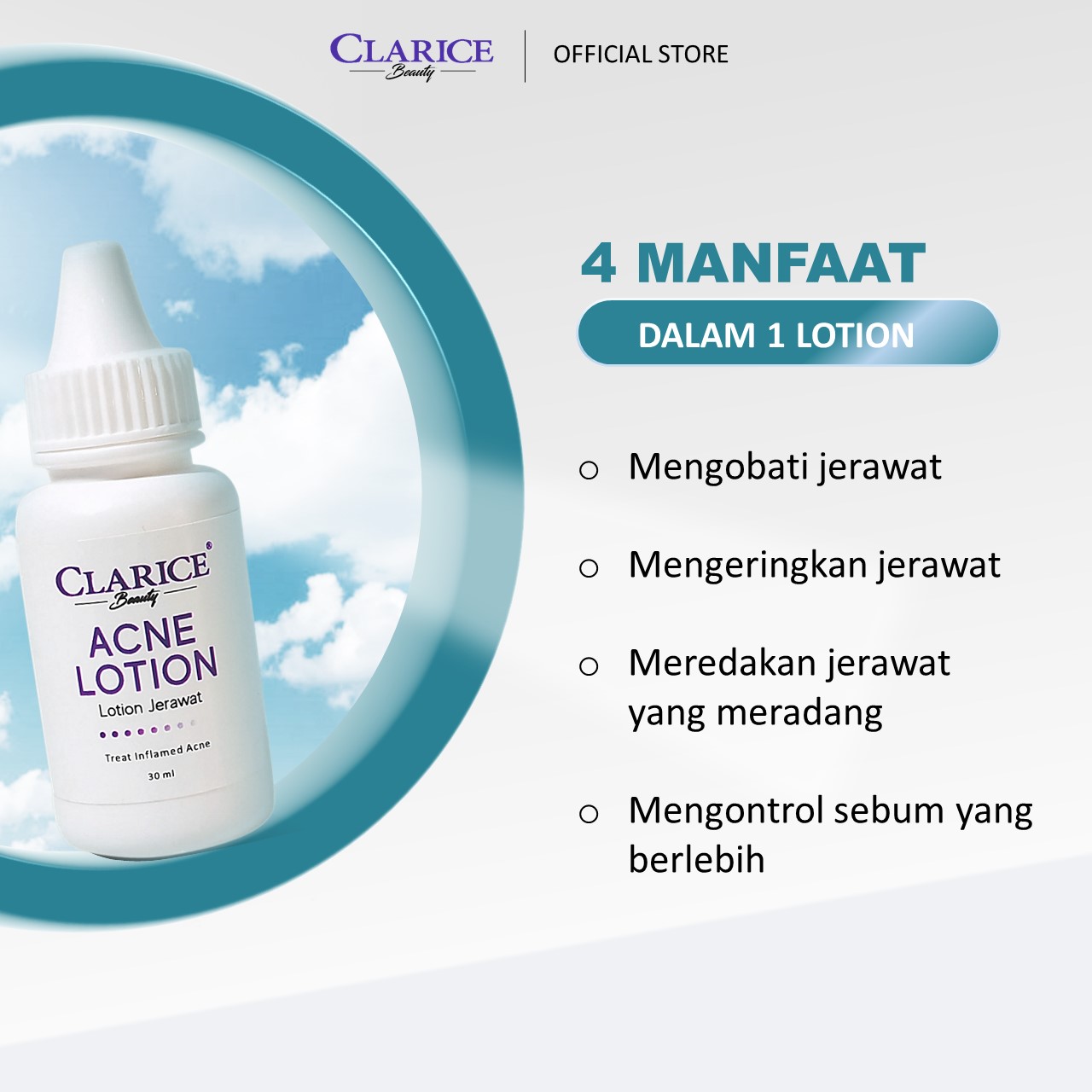 ACNE LOTION | Clarice Beauty
