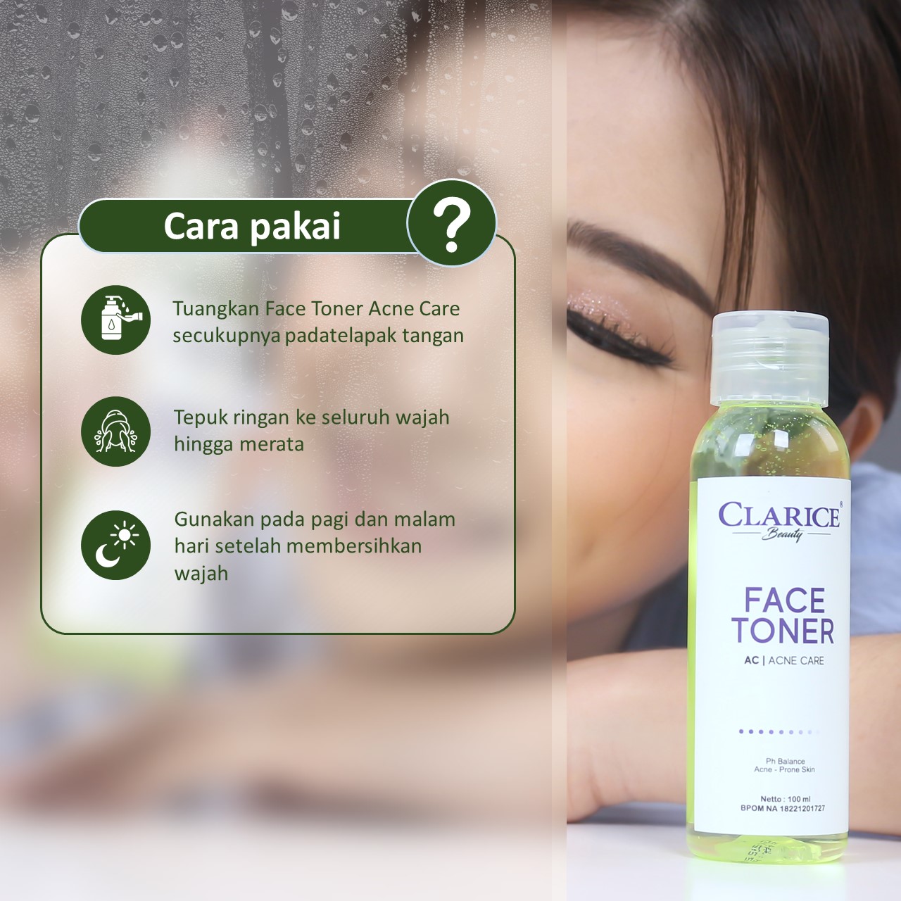 FACE TONER ACNE CARE | Clarice Beauty